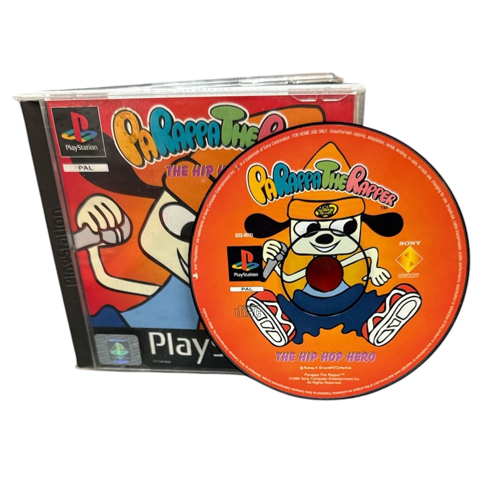 Pre-owned Parappa The Rapper PS1 Game - Own4Less